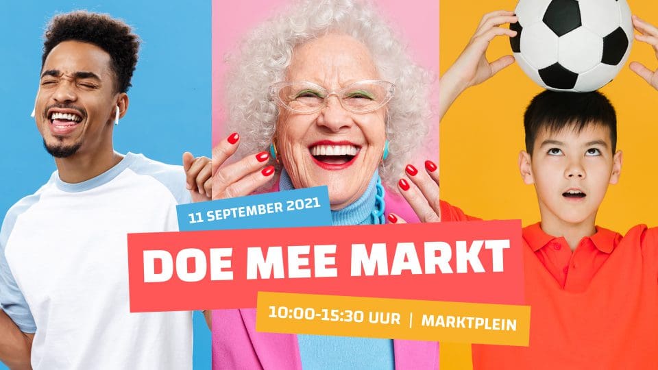 Doe Mee Markt op het marktplein - RTV Katwijk