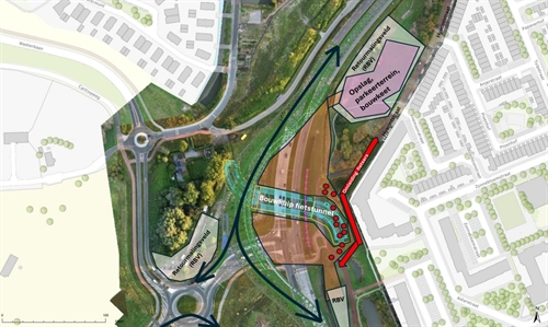 Start aanleg nieuwe fietstunnel bij kruising N441/N206 - RTV Katwijk